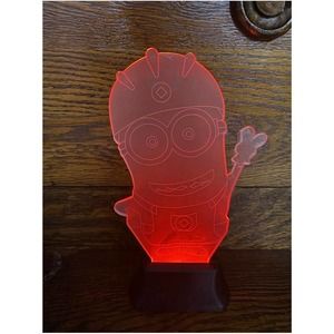 Minions | Accents | 7 Color Changing 3d Despicable Me Minion Night ...